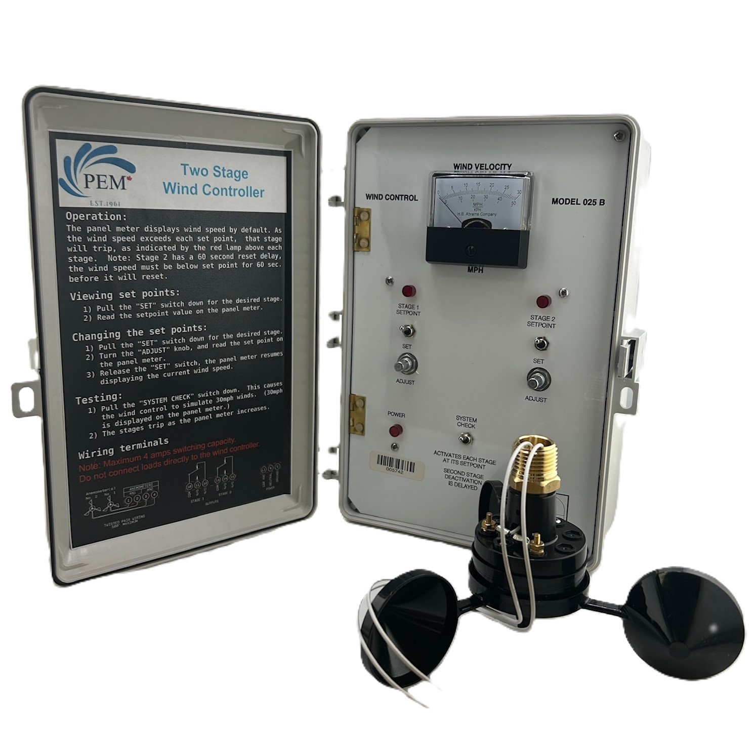 PEM Q120 Dual stage wind control | PRODUCT DETAIL | PEM